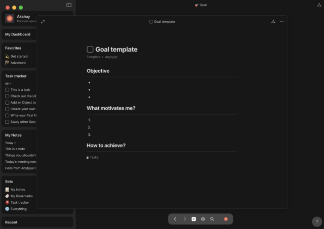 Anytype Review - How it Compares to Notion?